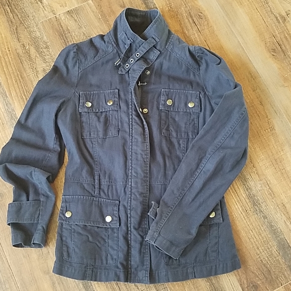 Converse | Jackets & Coats | Converse Utility Jacket Navy Size Small ...